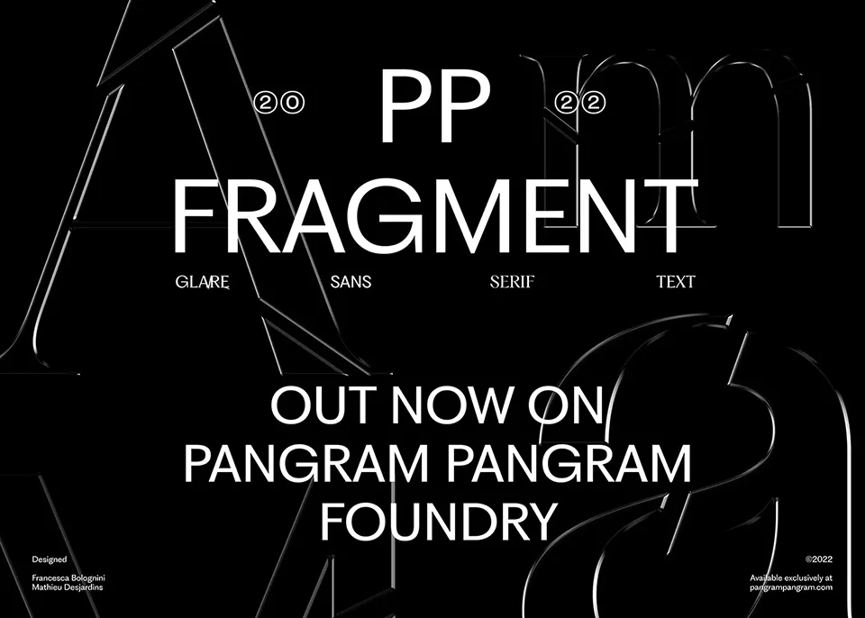 PP Fragment Font Family - Free Download & Preview | Deefont