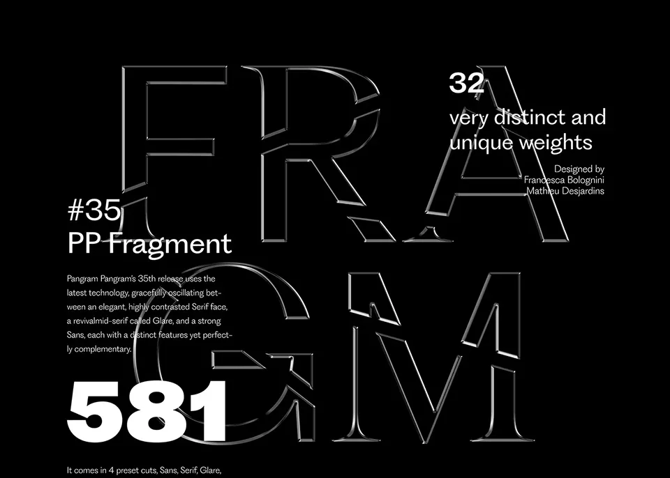 PP Fragment Font Family - Free Download & Preview | Deefont