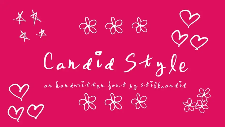 Candid Style Font - Free Download & Preview | Deefont