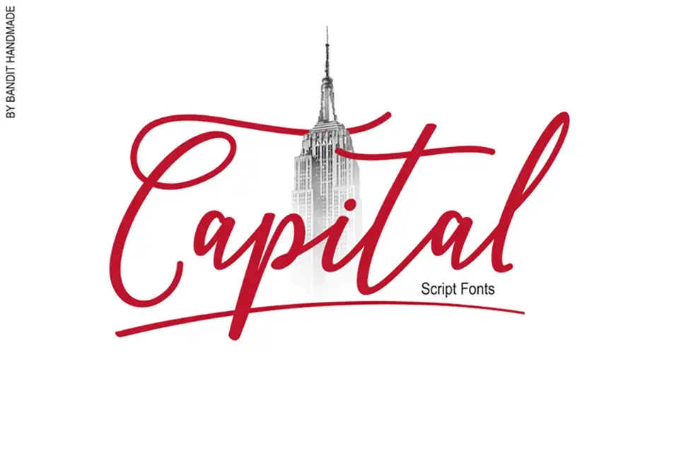 Capital Script Font - Free Download & Preview | Deefont