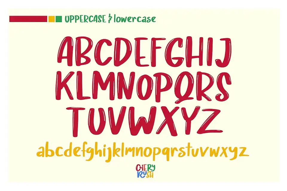 Chery Rush Font - Free Download & Preview | Deefont