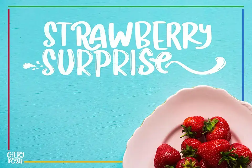 Chery Rush Font - Free Download & Preview | Deefont