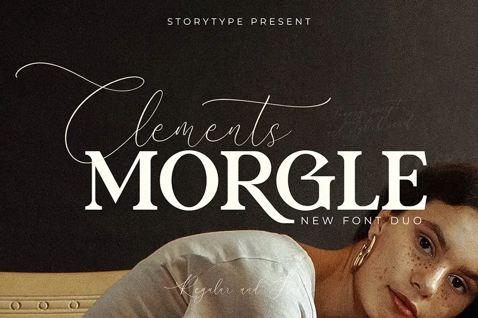 Clements Morgle Script Font - Free Download & Preview | Deefont