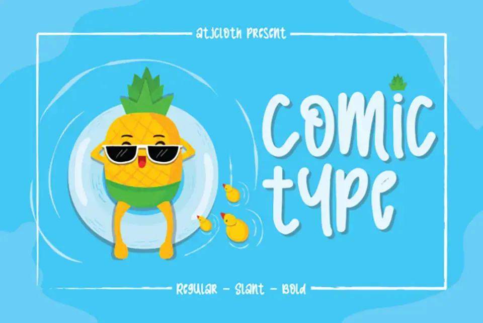 Comic Type Font - Free Download & Preview | Deefont