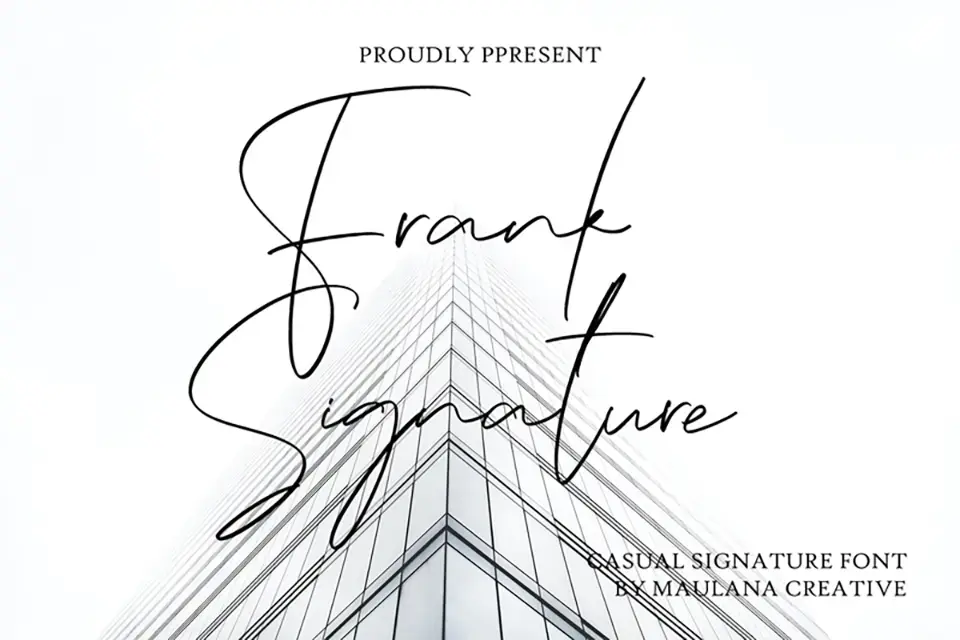 Frank Signature Font - Free Download & Preview | Deefont