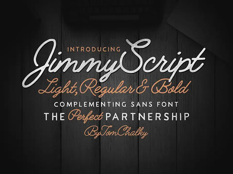 Jimmy Script Font - Free Download & Preview | Deefont
