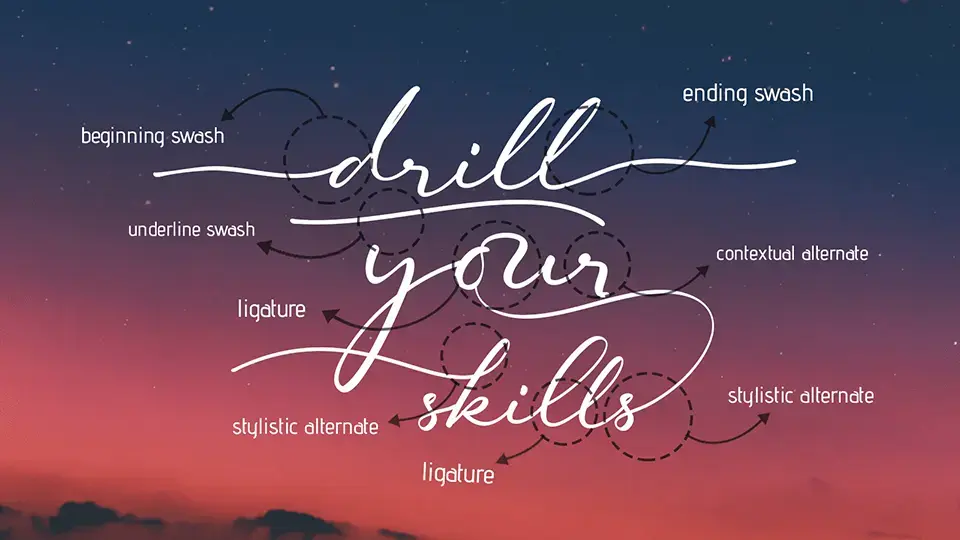 Lovely Hydrillas Font - Free Download & Preview | Deefont