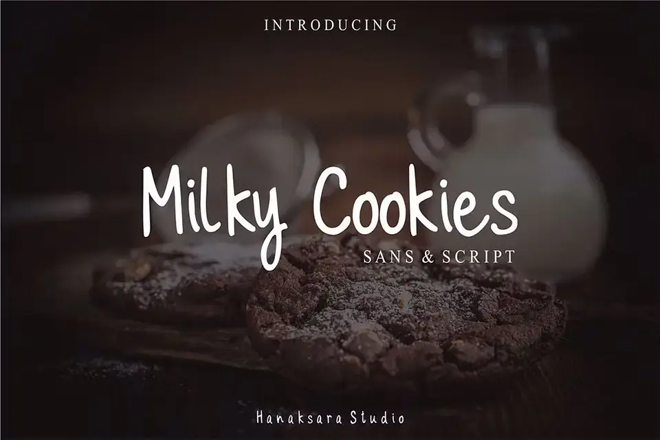 Milky Cookies Script Font - Free Download & Preview | Deefont