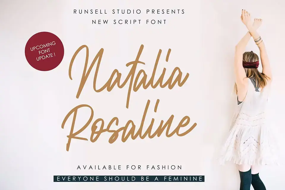 Natalia Rosaline Font - Free Download & Preview | Deefont