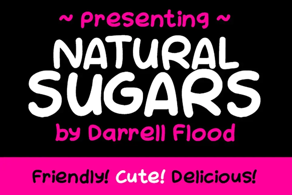 Natural Sugars Font - Free Download & Preview | Deefont