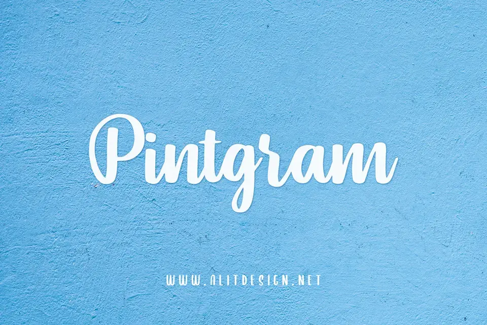 Pintgram Font - Free Download & Preview | Deefont