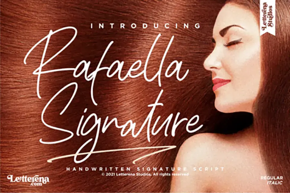 Rafaella Signature Font - Free Download & Preview | Deefont