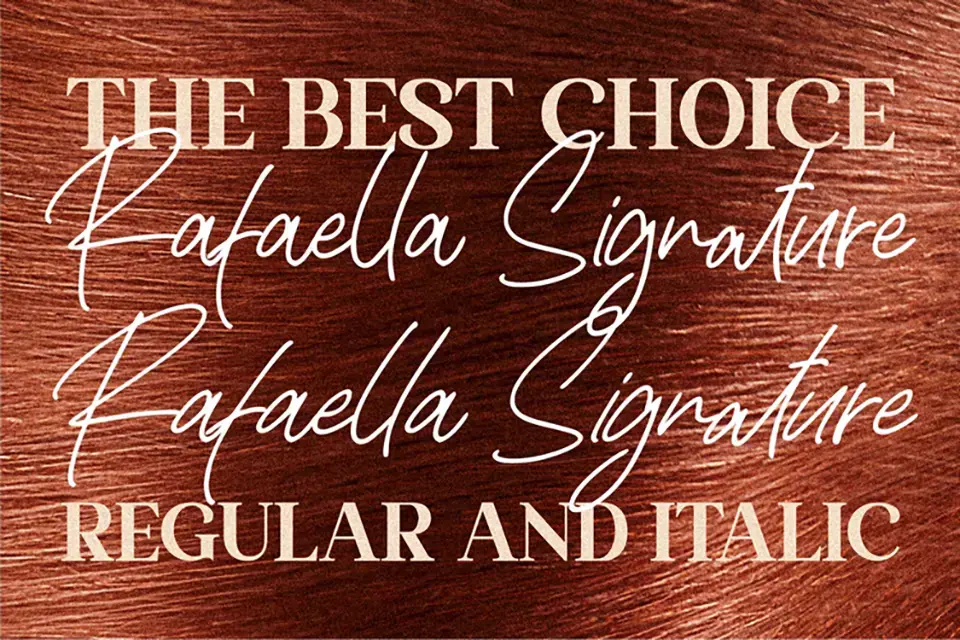 Rafaella Signature Font - Free Download & Preview | Deefont