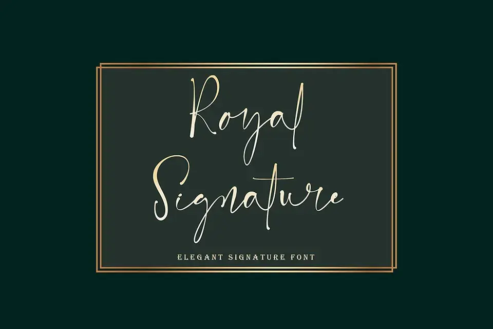 Royal Signature Font - Free Download & Preview | Deefont