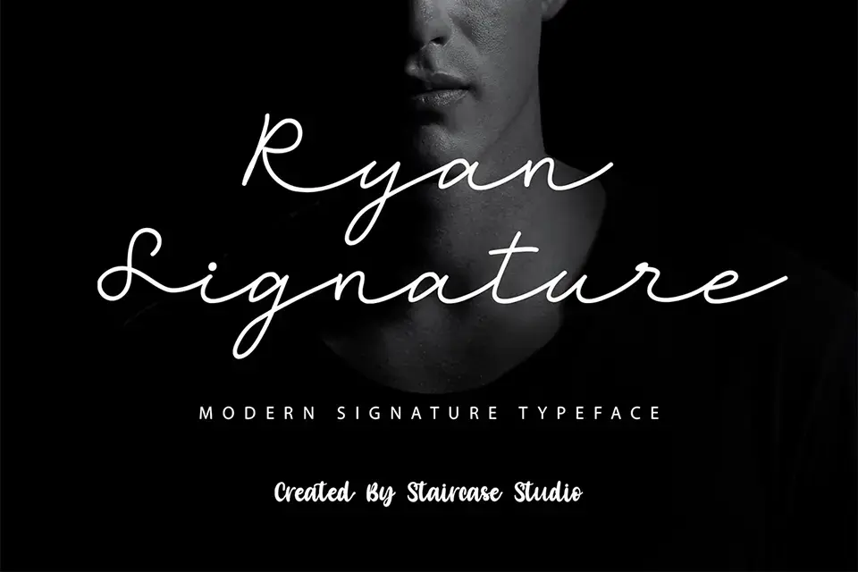 Ryan Signature Font - Free Download & Preview | Deefont
