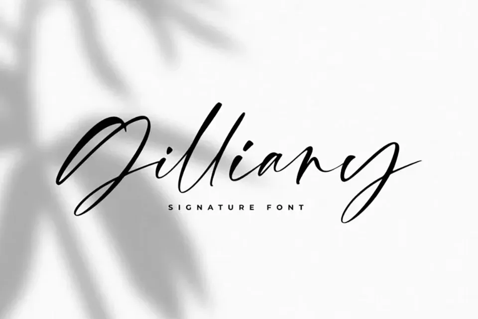 Gilliany Font - Free Download & Preview | Deefont